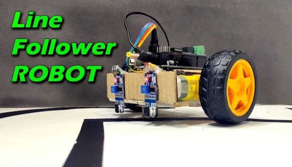 Line Follower Robot Using Arduino Arduino Based Projects