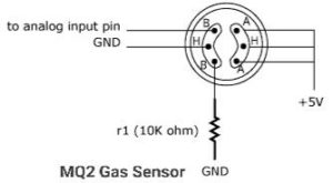 MQ2 Gas Sensor Circuit Diagram and it's Working » Hackatronic