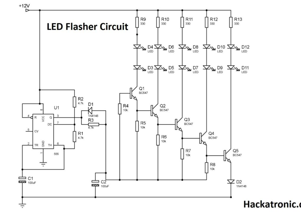 12v to 240v inverter circuit diagram » Hackatronic