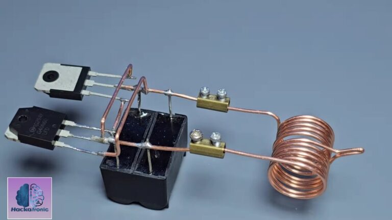 Simple IGBT Based Induction Heater Circuit and its Working