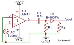Zero Crossing Detector Circuit Working, Waveform & Applications