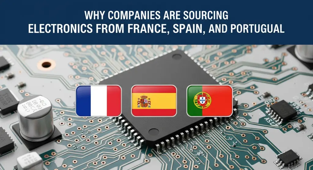 Why Companies are Sourcing Electronics from France, Spain, and Portugal